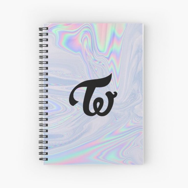 TWICE Holographic Logo Notebook - KPOP PAKISTAN SHOP