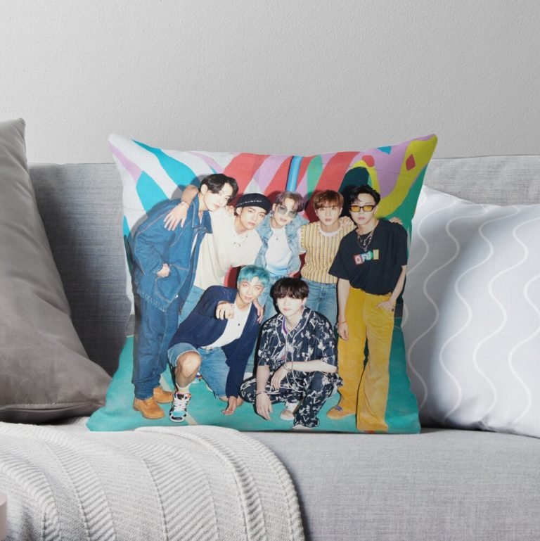 BTS 'DYNAMITE' Concept Photo Cushion - KPOP PAKISTAN SHOP