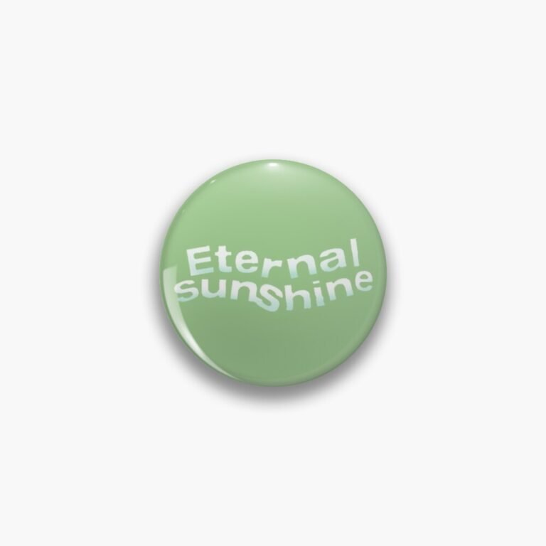 ATEEZ "ETERNAL SUNSHINE" Logo Fanart Badge - KPOP PAKISTAN SHOP