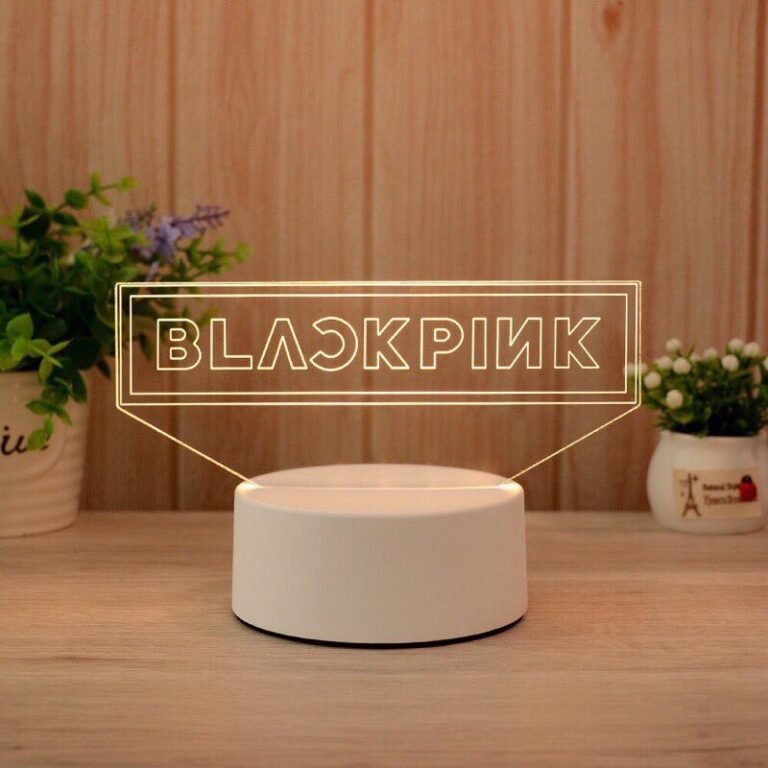 BLACKPINK Logo LED Lamp - KPOP PAKISTAN SHOP