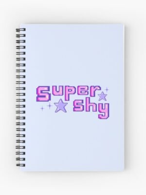 NEWJEANS “SUPER SHY” Logo Fanart Notebook - KPOP PAKISTAN SHOP